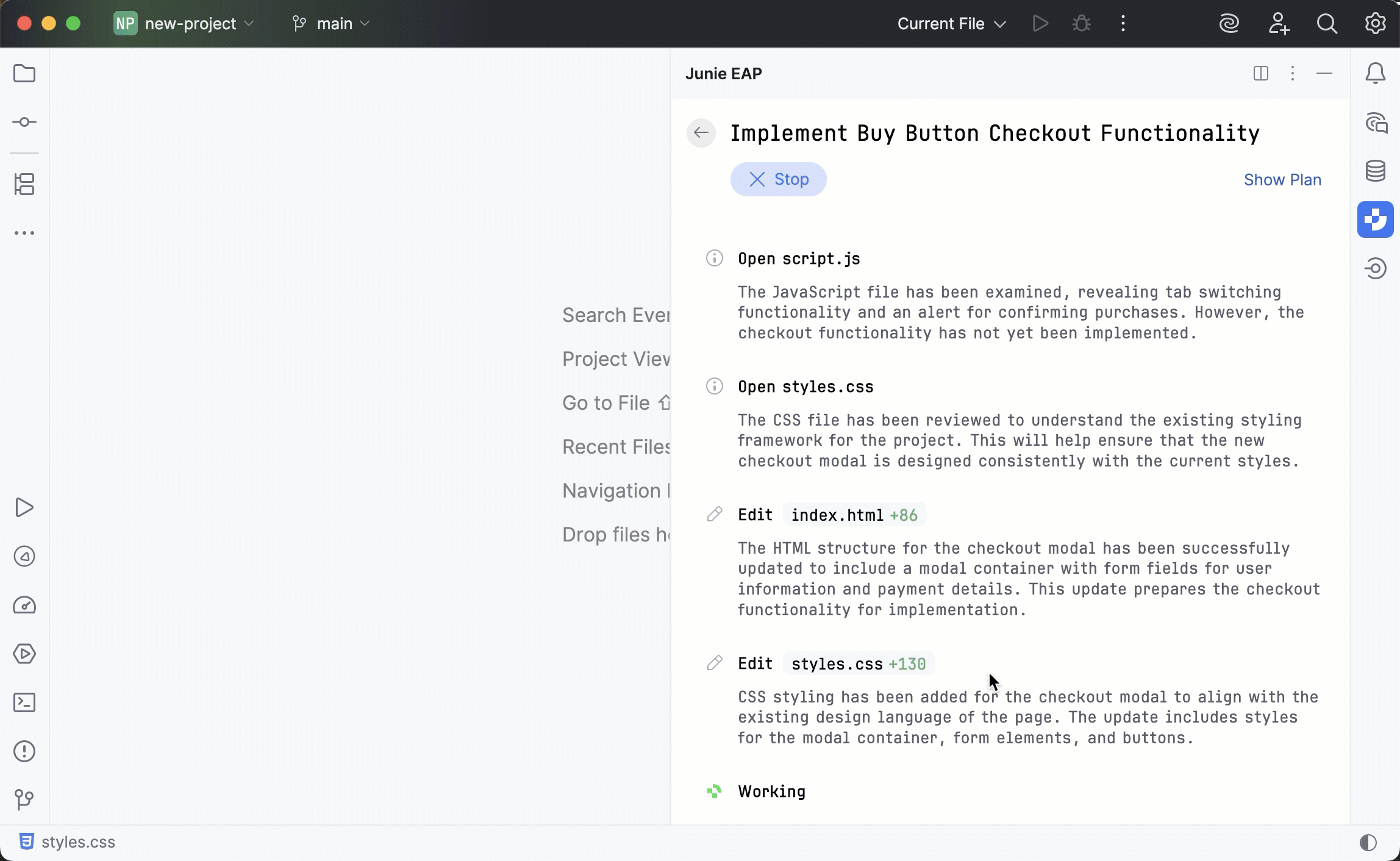 Junie IDE plugin | Junie Documentation
